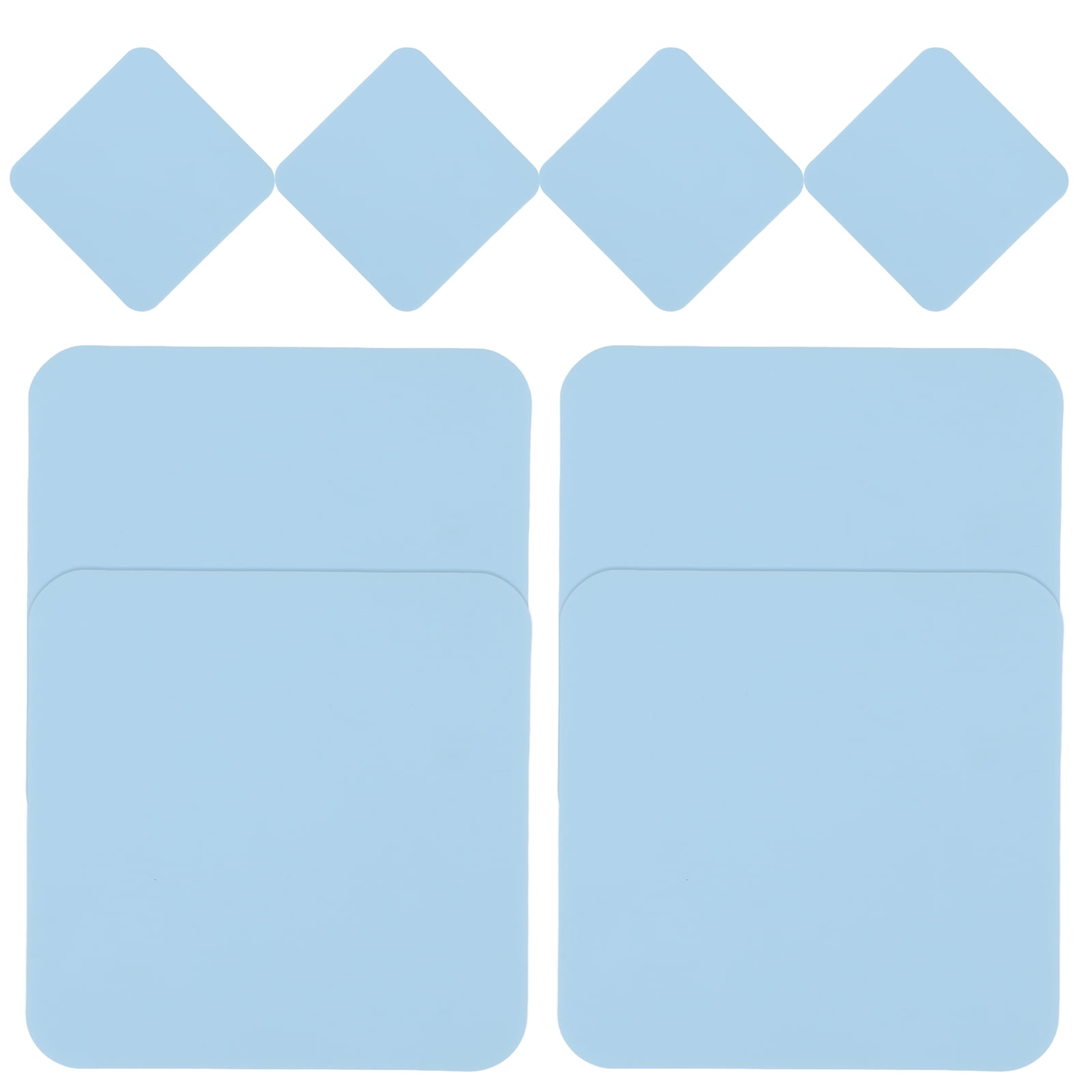 Raindrops 8 Pcs Silicone Pads for Kitchen Mats Microwavable Work Sky ...
