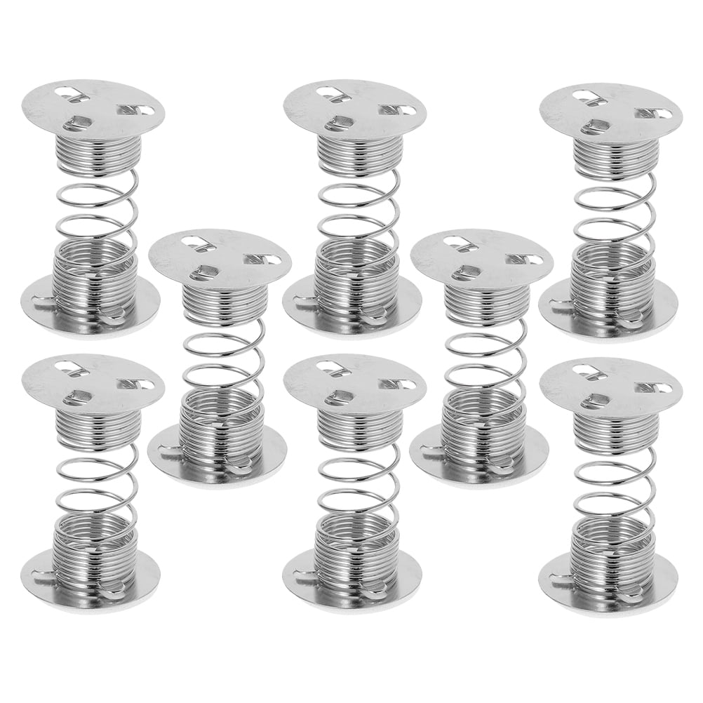 Raindrops 8Pcs Silver Plush Bear Spring Base Holder for Home Display ...