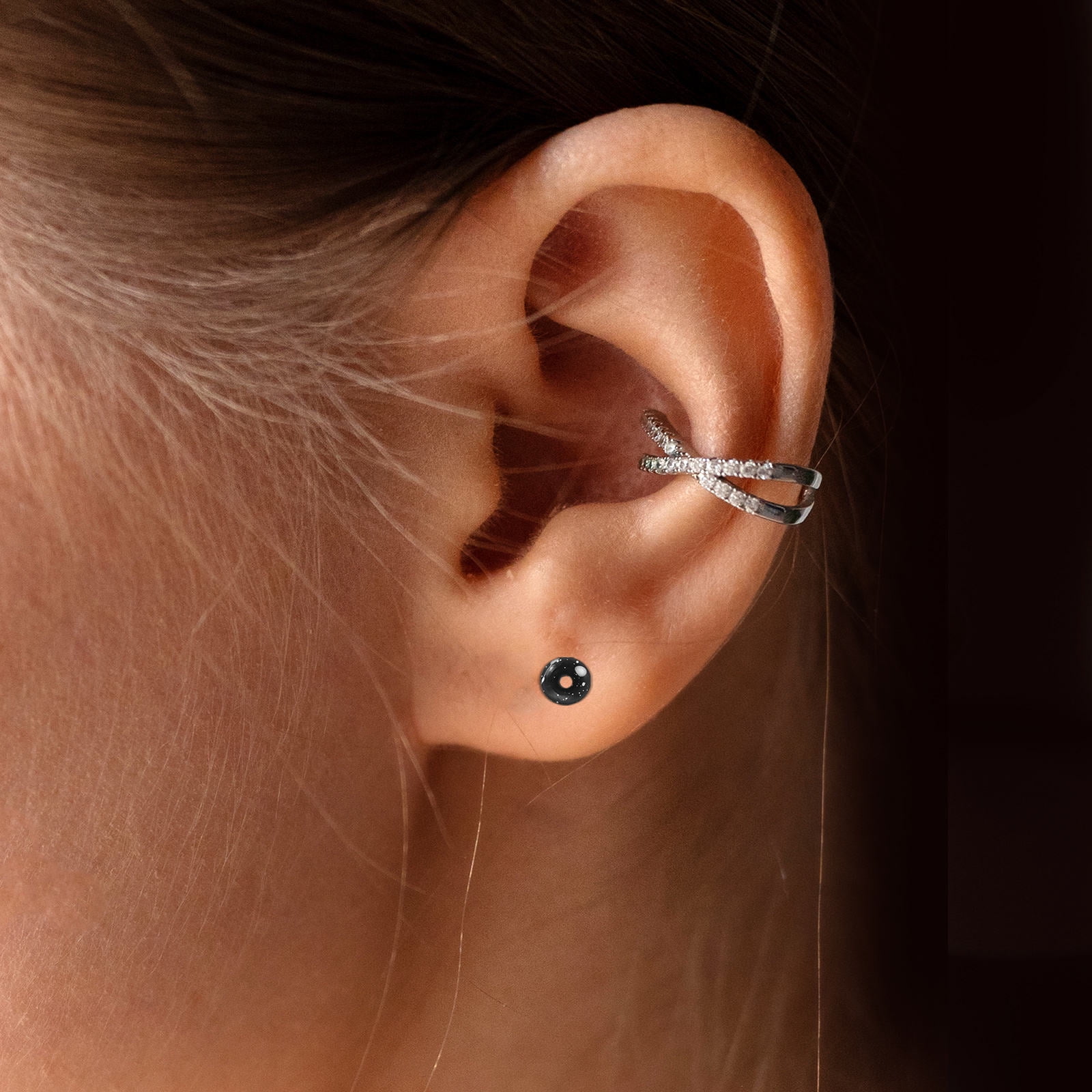 Raindrops 8 Pcs Soft Ear Tunnels Flexible Ear Stretching Silicone Ear ...