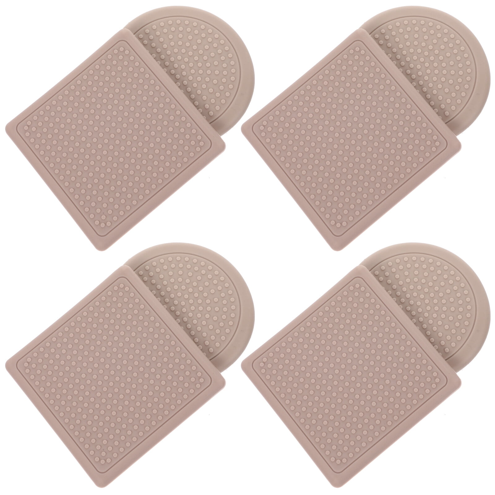 Raindrops 8 Pcs Table and Chair Mats Furniture Floor Protector Stool ...