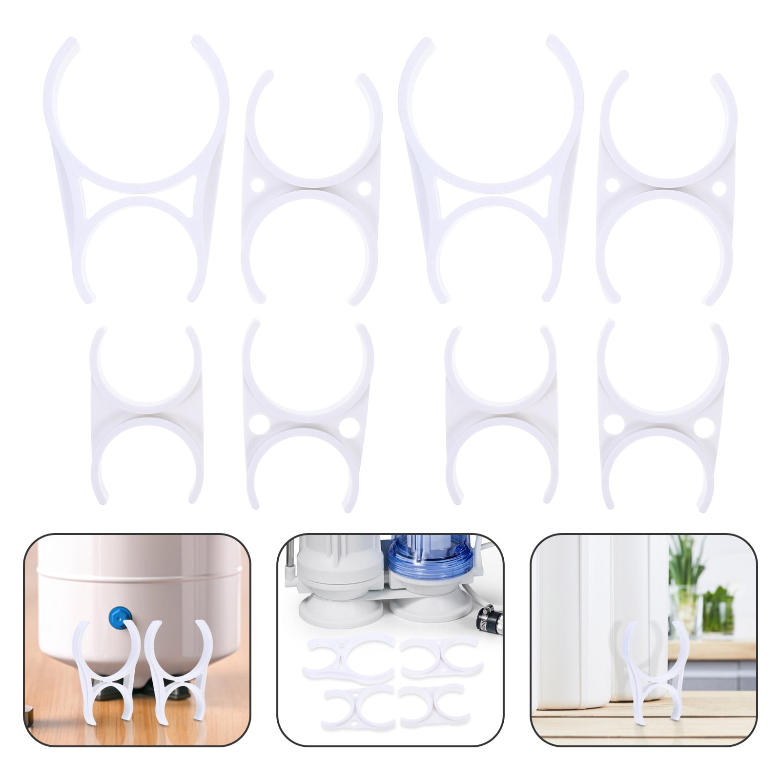 Raindrops 8 Pcs Water Purification System Clip Dual-head Clamps 13.00X8 ...
