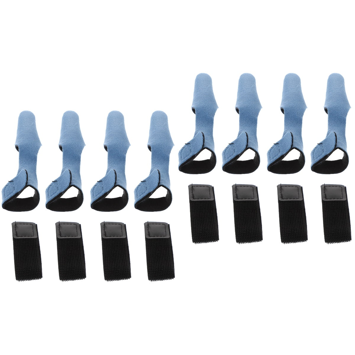 Raindrops 8 Sets Fishing Rod Caps Fishing Pole Sleeves Fishing Rod ...