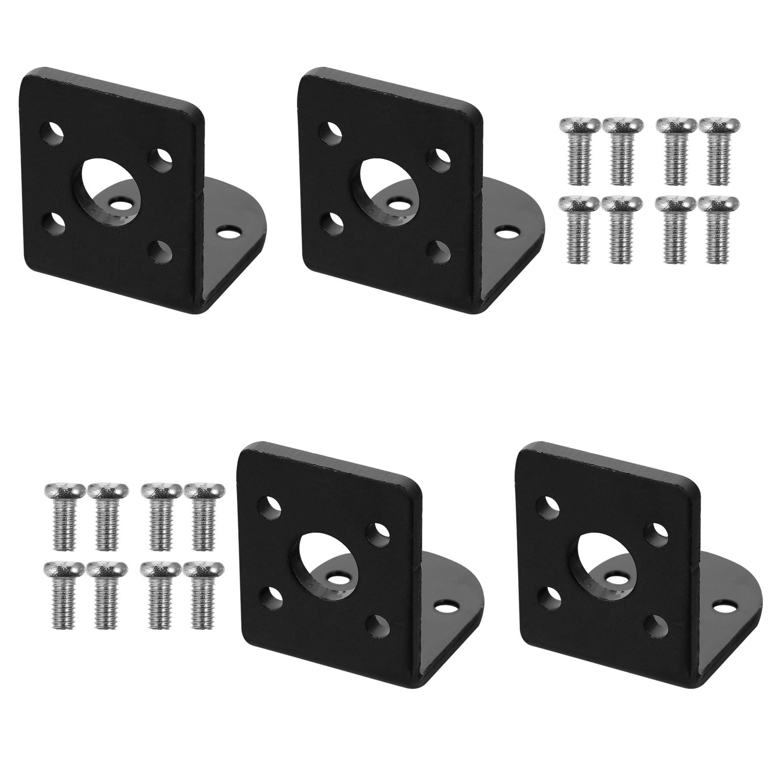 Raindrops 8 Sets Gear Motor Bracket Aluminum Small Motor Mount ...