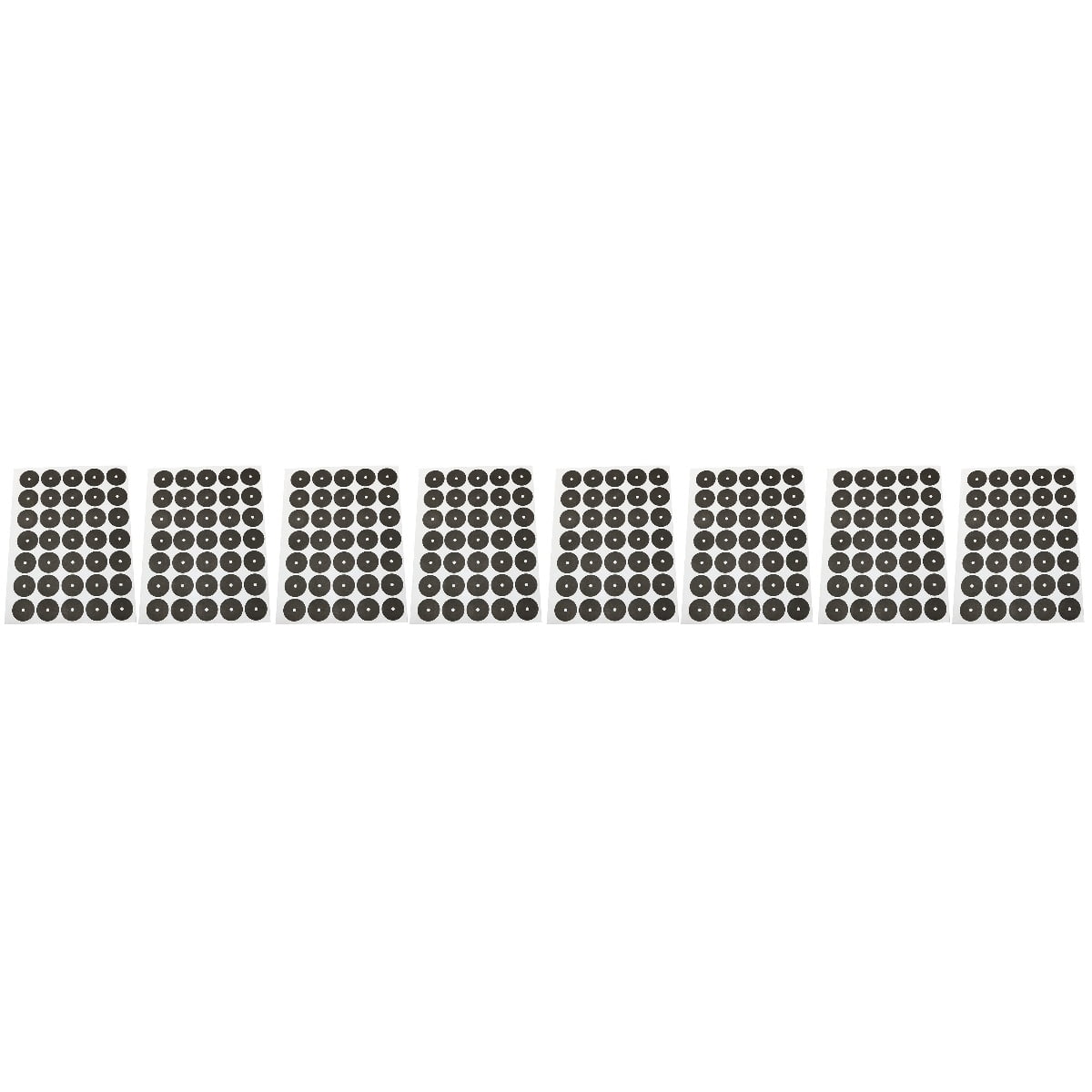 Raindrops 8 Sheets of Self-adhesive Pool Table Dots Replaceable Pool ...