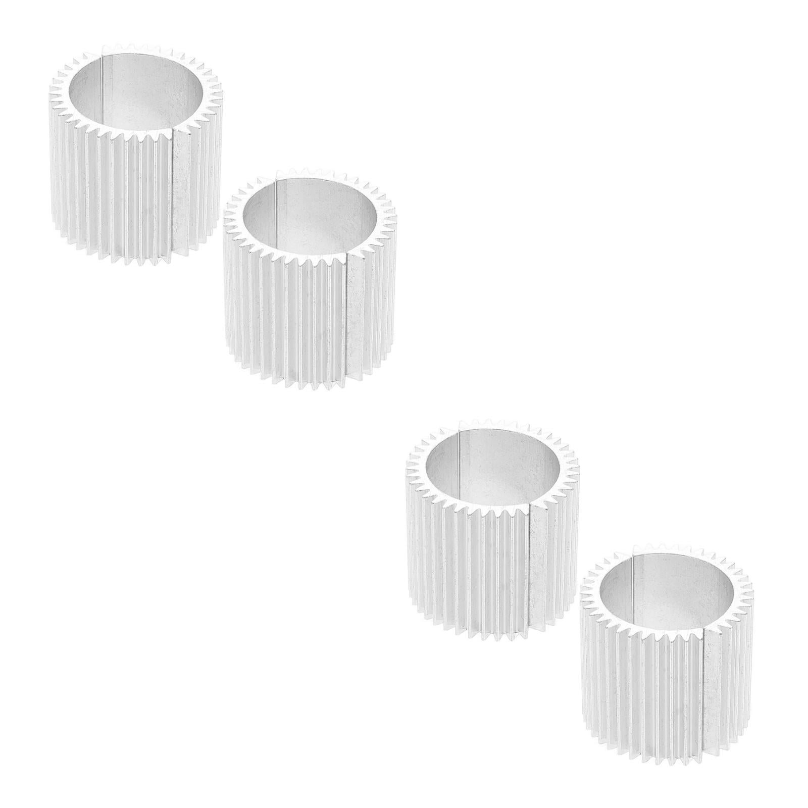 Raindrops 8 pcs Aluminum Handlebar Riser Clamp Shims Conversion Spacers ...