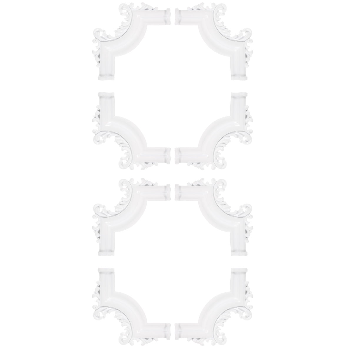 Raindrops 8 pcs Ceiling Molding Corners Indoor Ceiling Molding Corners ...