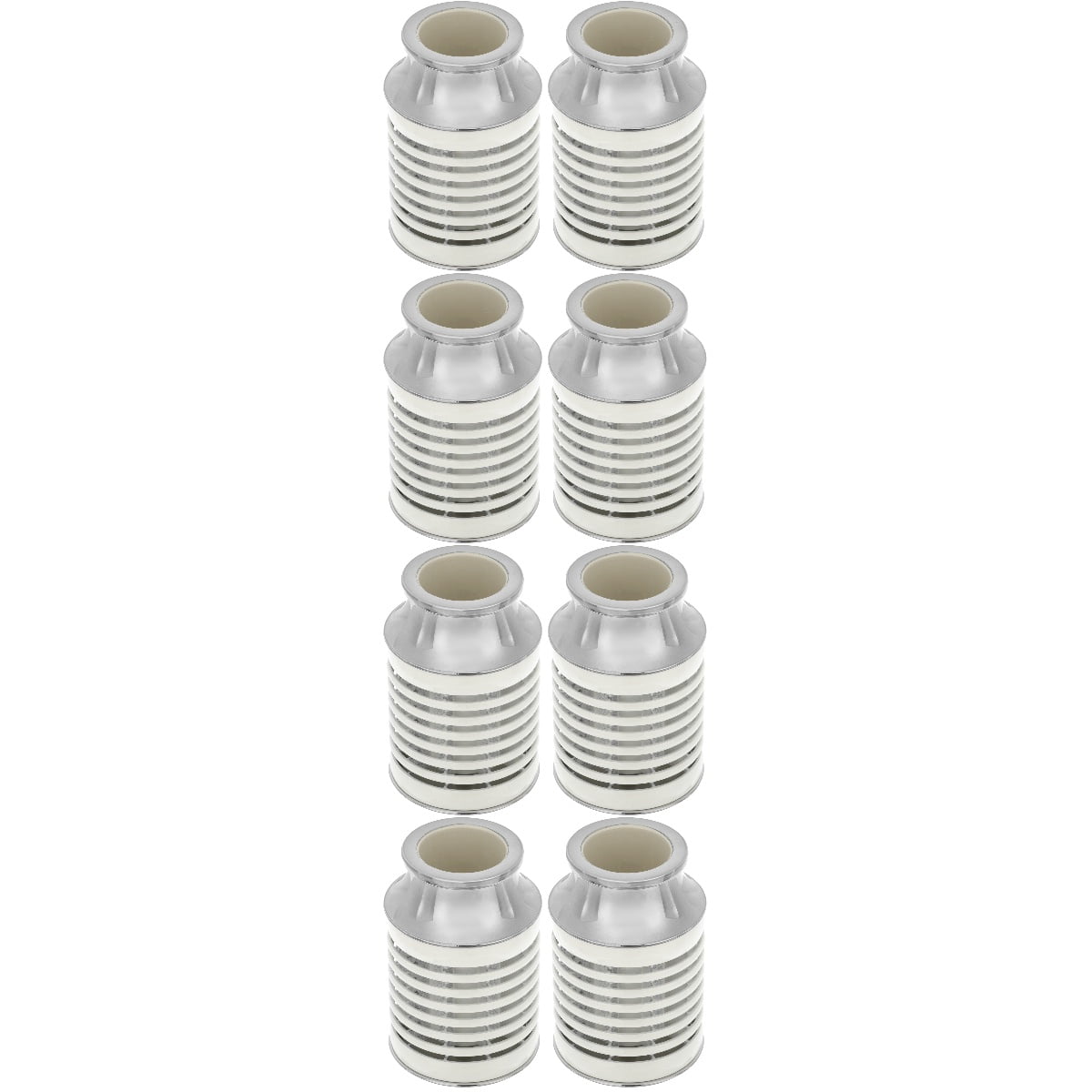 Raindrops 8 pcs Curtain Pole Finials Window Curtain Rod Ends Curtain ...