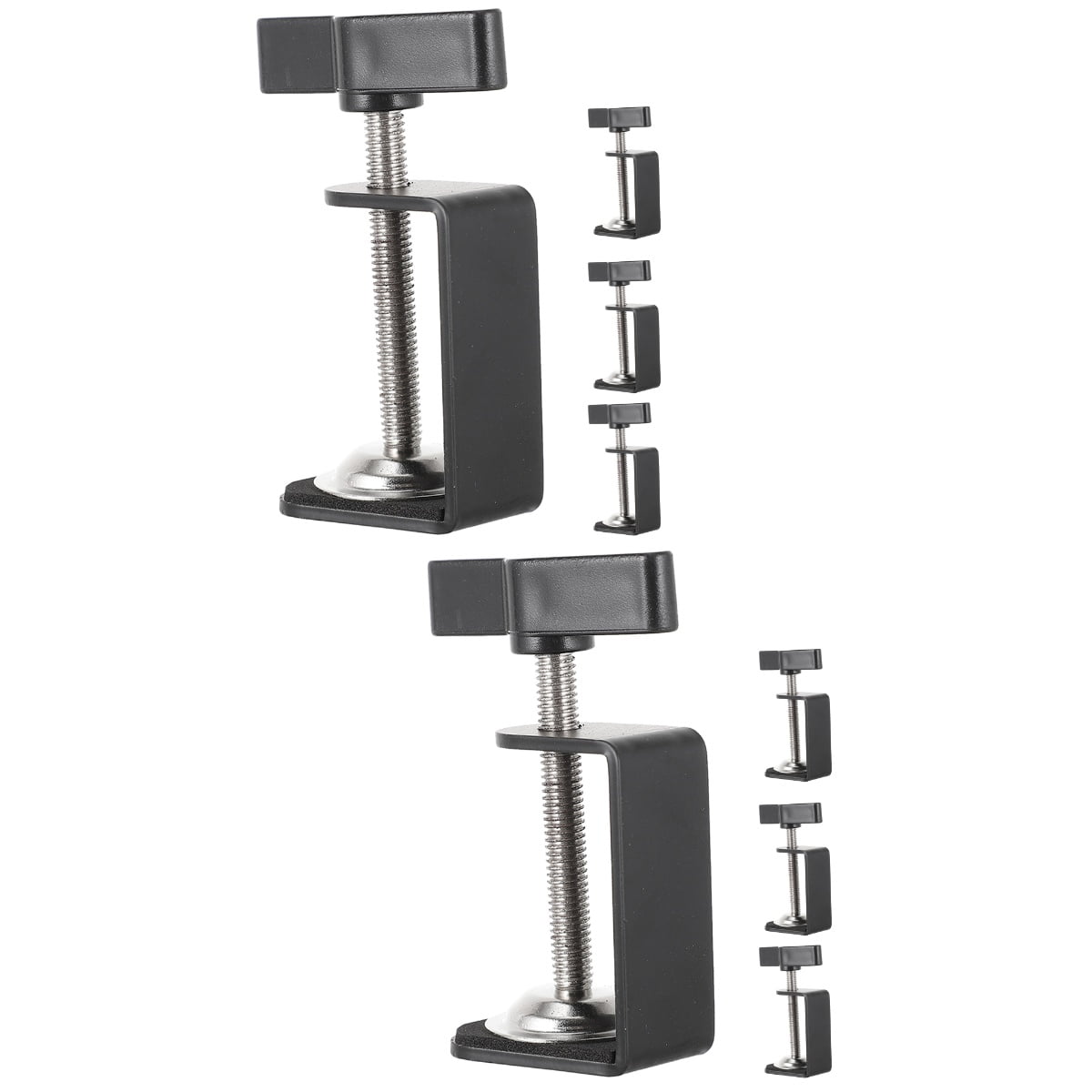 Raindrops 8 pcs Desk Mounting Clamp Table Mount Clamps Universal ...