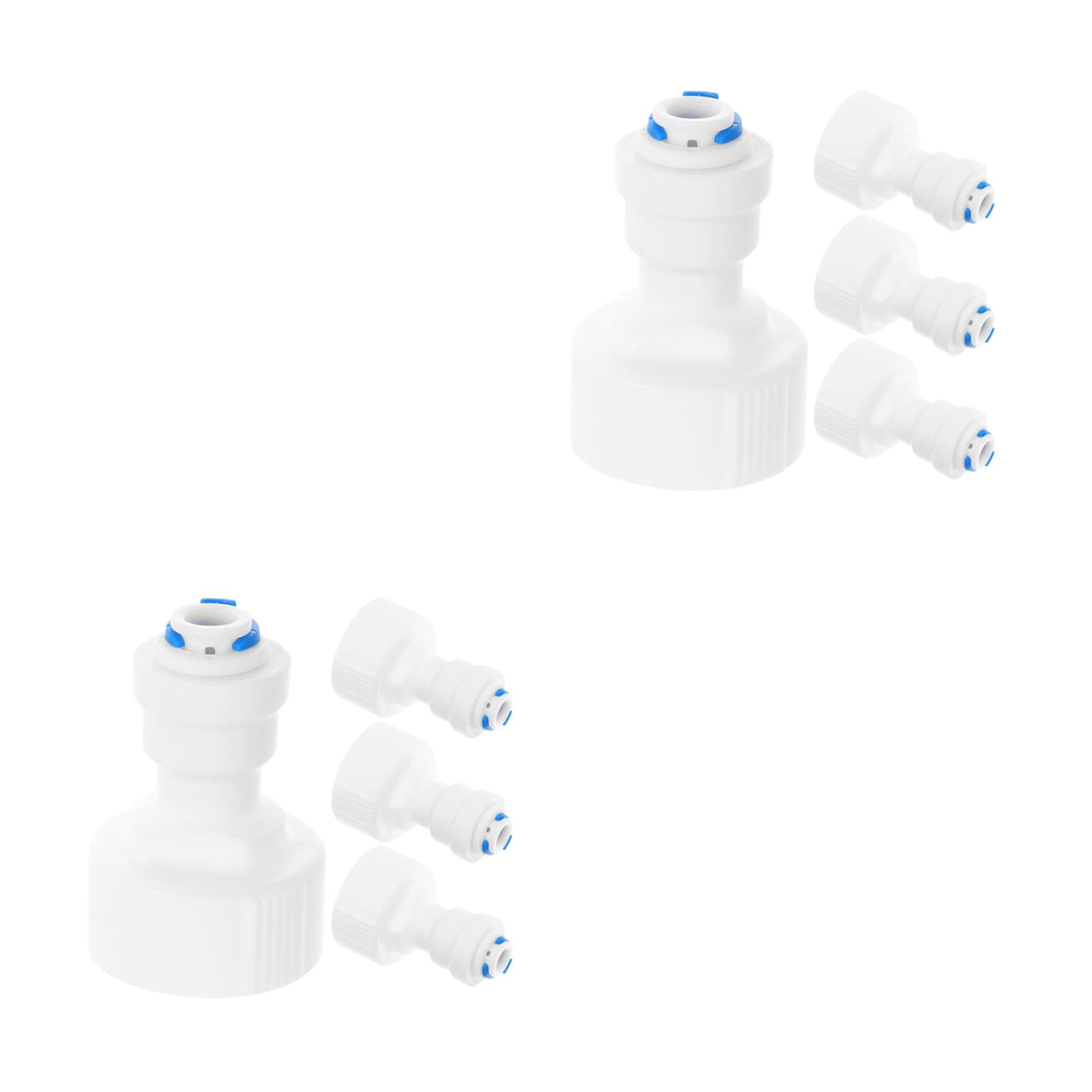 Raindrops 8 pcs Faucet Adapter Fitting Replaceable Water Purifier ...