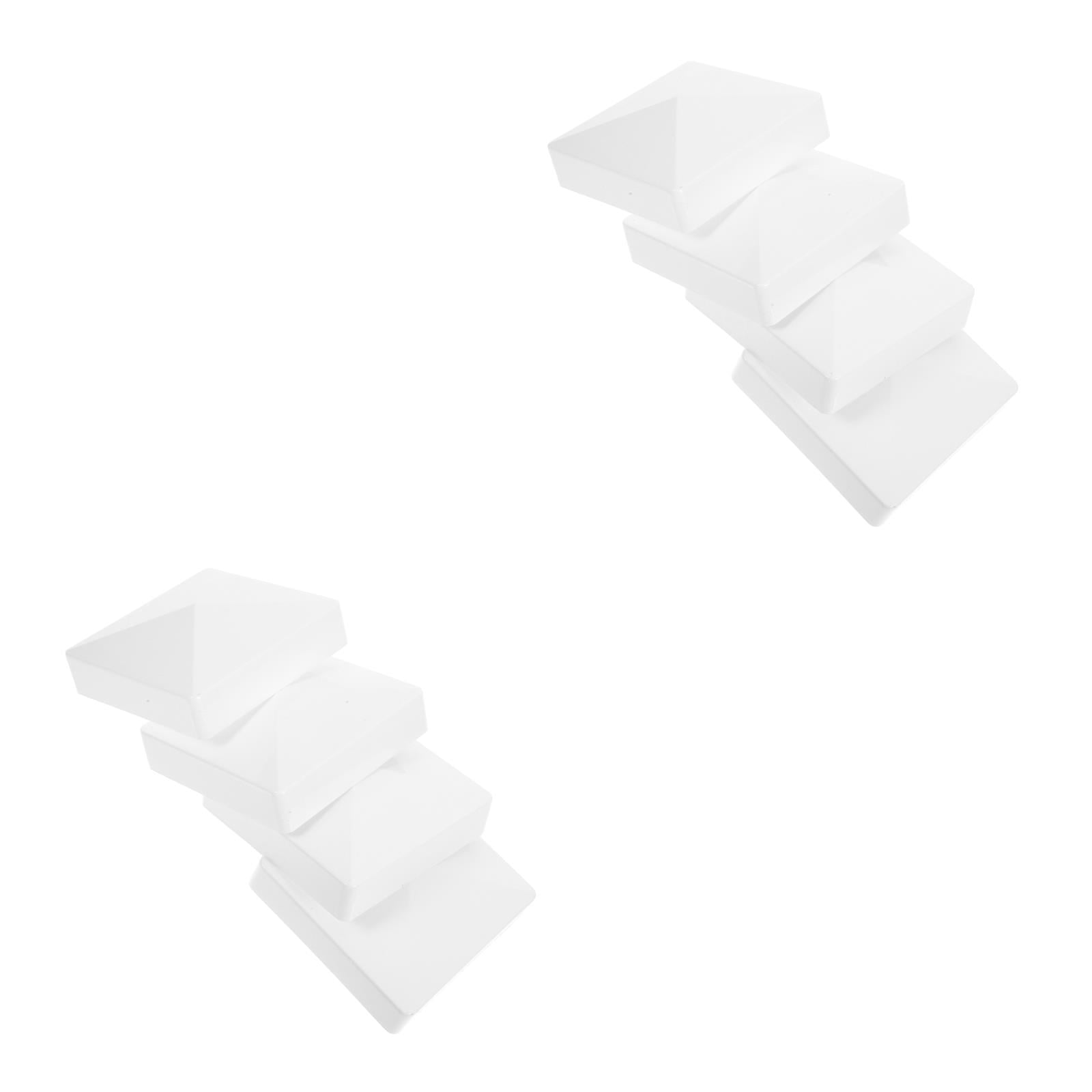 Raindrops 8 pcs Fence Post Caps, ABS Fence Post Protection Outdoor ...