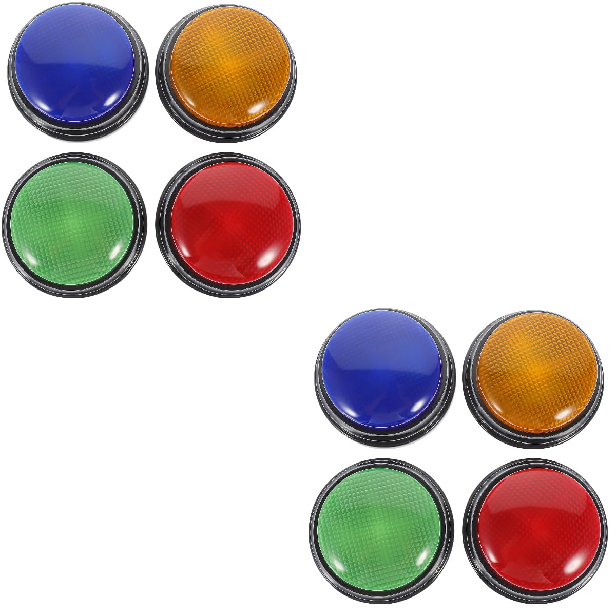 Raindrops 8 pcs Game Button Prop Party Prop Button with Light and Alarm ...