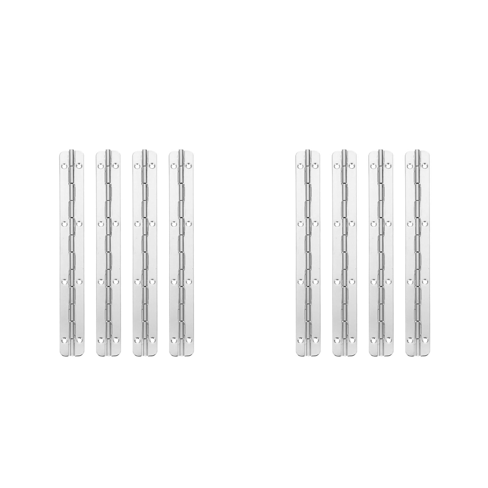 Raindrops 8 pcs Heavy Duty Long Piano Hinges Stainless Steel Hinges ...