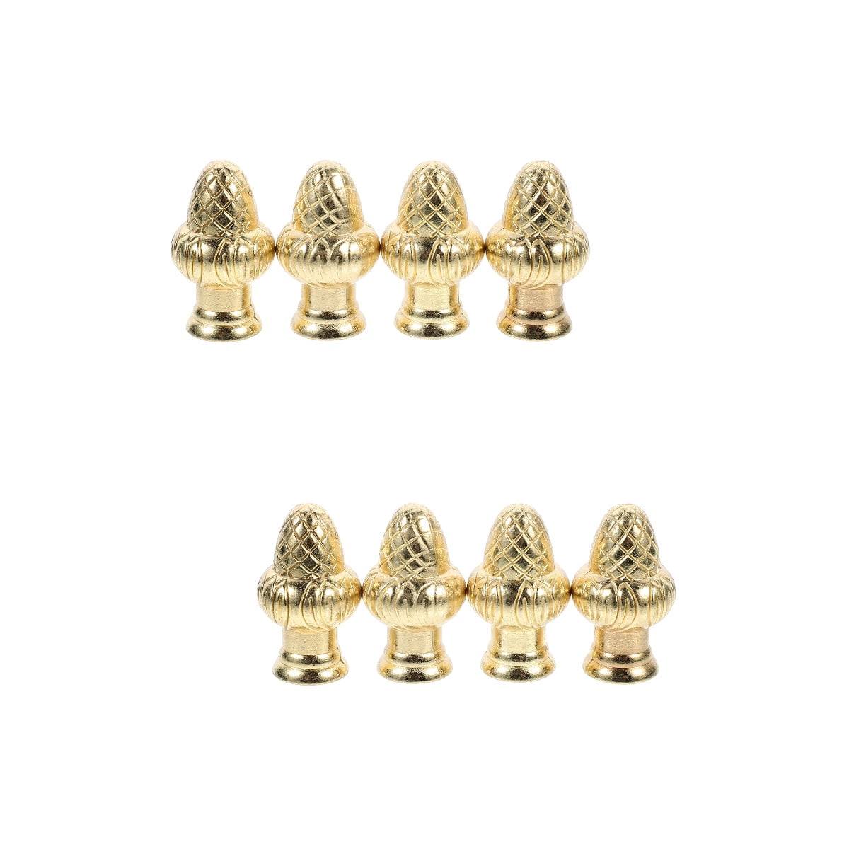 Raindrops 8 pcs Lamp Finial Antique Knob Lamp Shade Finial Table Light ...