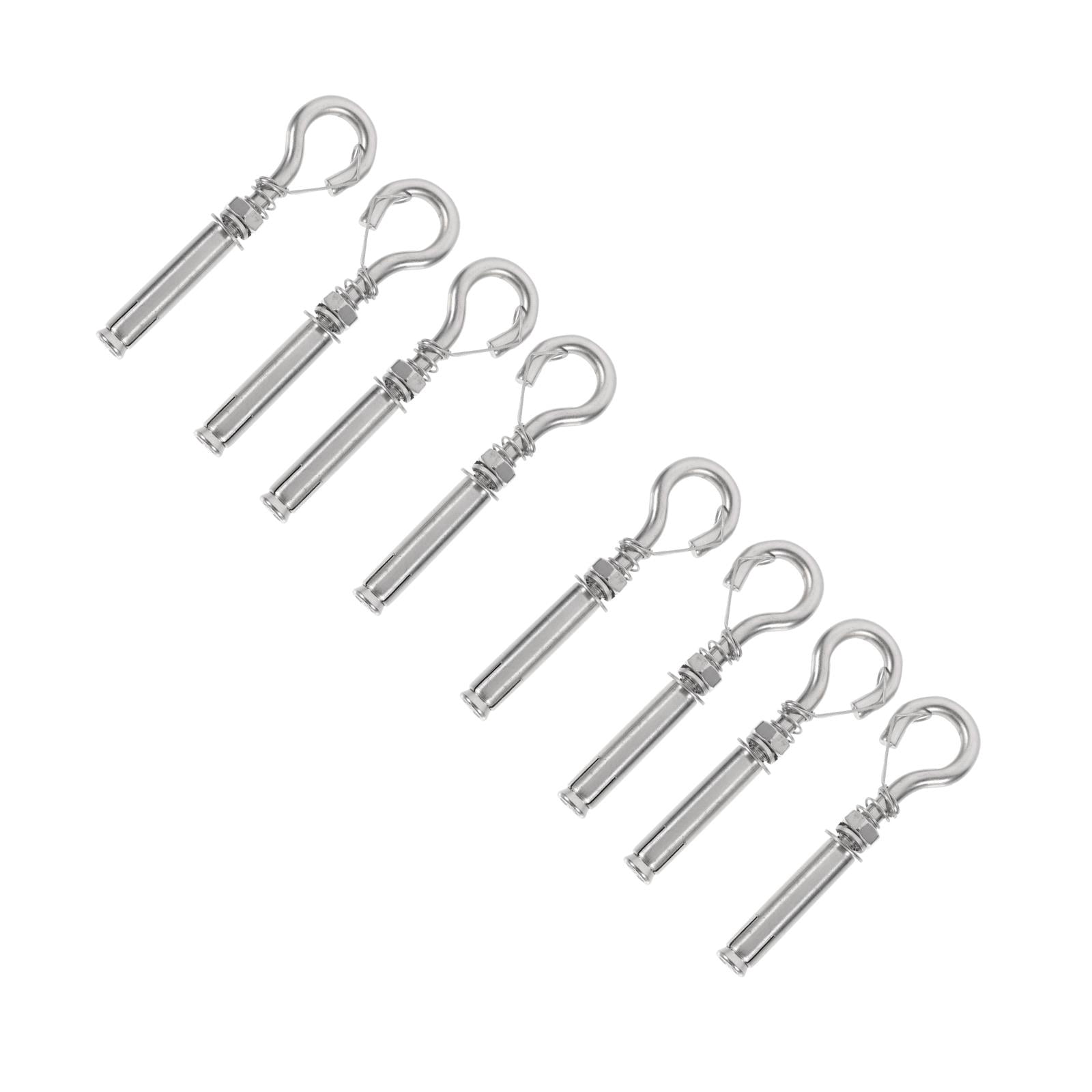 Raindrops 8 pcs Manhole Cover Expansion Hooks Expansion Screw Rings ...