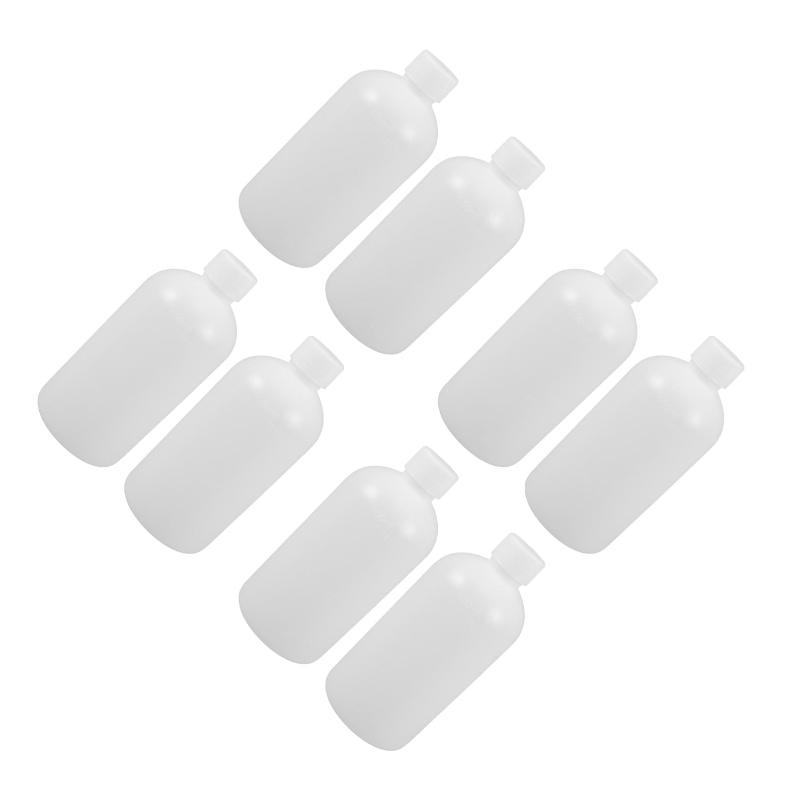 Raindrops 8 pcs Plastic Graduated Reagent Bottles 500ml Sealing Bottles ...
