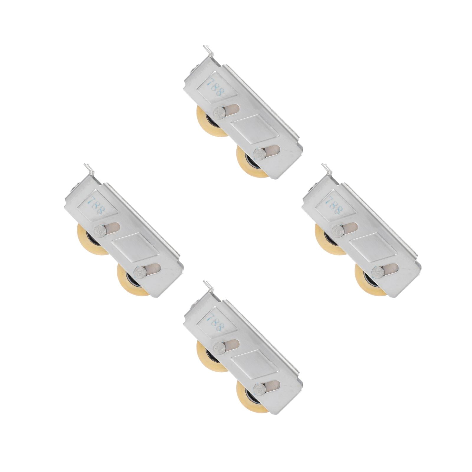 Raindrops 8 pcs Practical Sliding Door Roller Wheel Double Copper Wheel ...