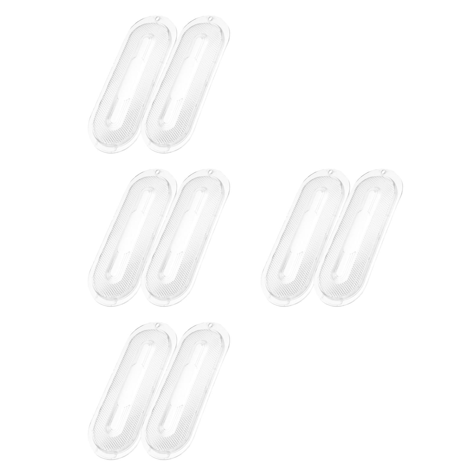 Raindrops 8 pcs Range Hood Lamp Protector Oval Vent Hood Lighting Lamp ...