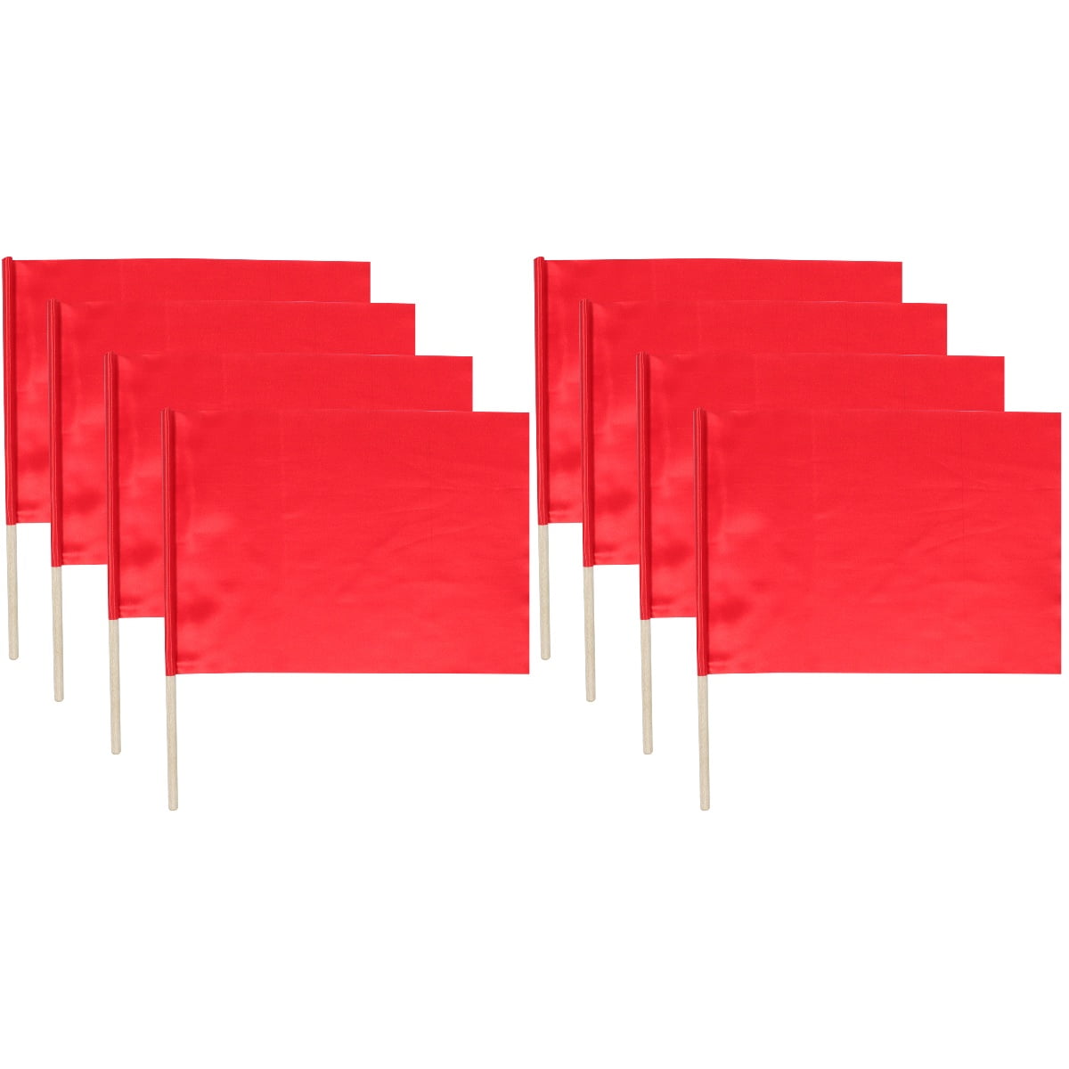 Raindrops 8 pcs Referee Flag Match Flags Competition Conducting Flags ...