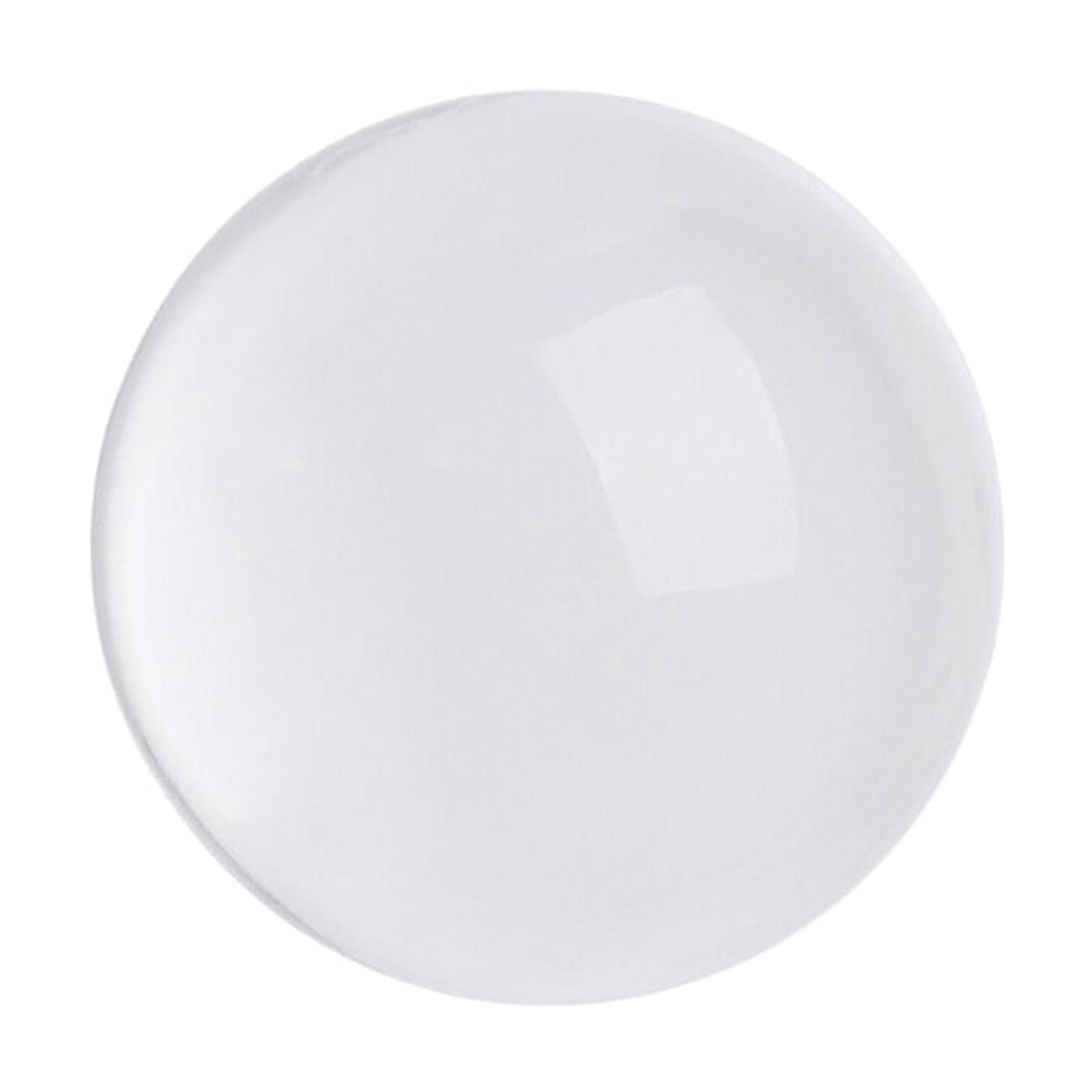 Raindrops 80 MM Big Crystal Ball Glass Ball Display Decoration Cool ...