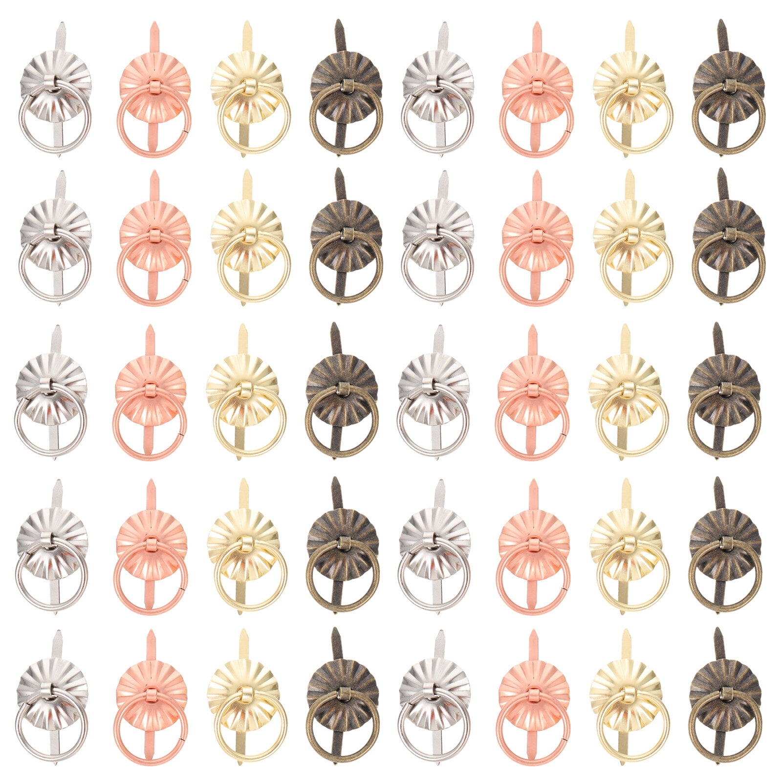 Raindrops 80 Pcs Prong Carton Handle Cabinet Handles Drawer Knobs ...