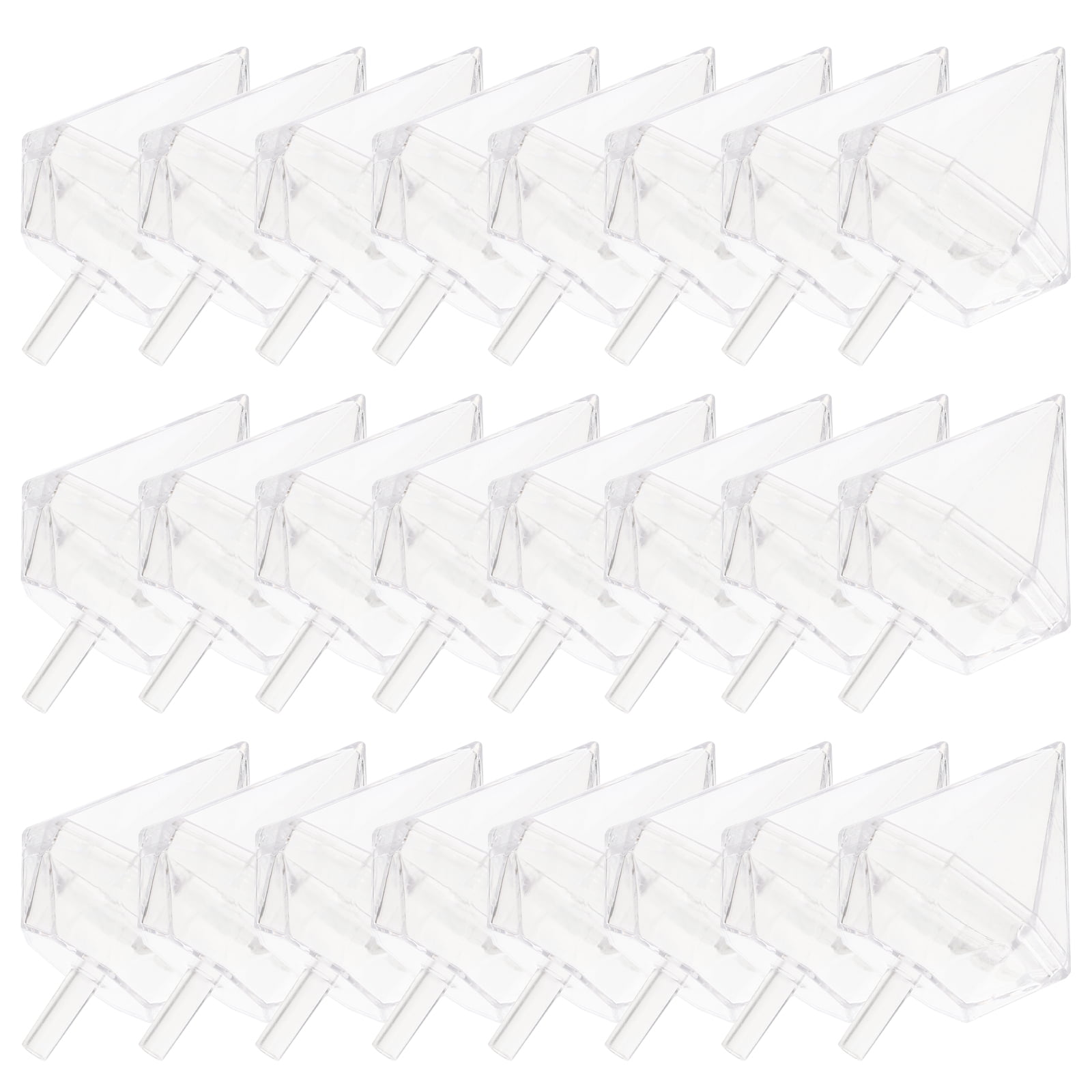 Raindrops 80 Pcs Transparent Flower Cup Chocolate Box Holders - Walmart.com