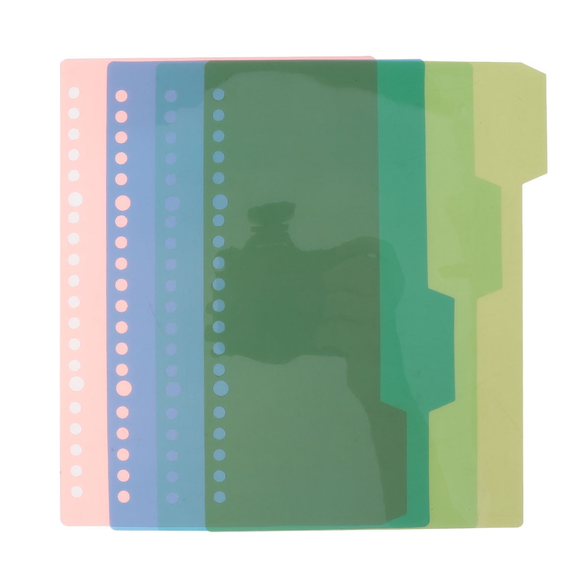 Raindrops 80Pcs Paper Tab Dividers for Binder Page Protection in Office ...