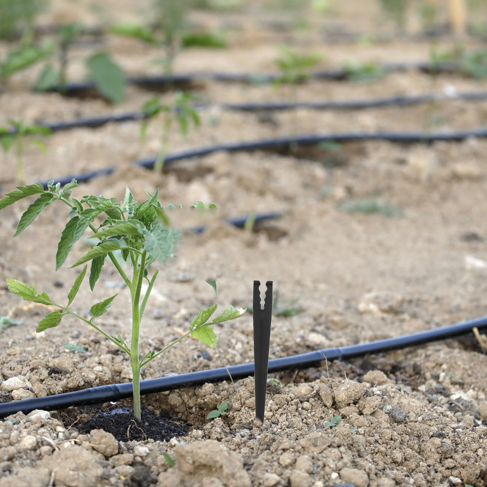 Raindrops 80pcs Drip Irrigation Parts Tubing Hose Holders Garden ...