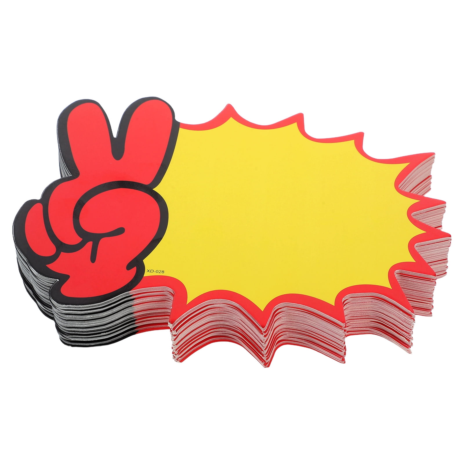 Raindrops 80pcs Signs Star Burst Signs For Retail Display Tags To Boost Sale Garage Sale ...