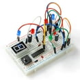Raindrops 840 Pcs Protoboard Kit Flexible Wire Prototyping Breadboard ...