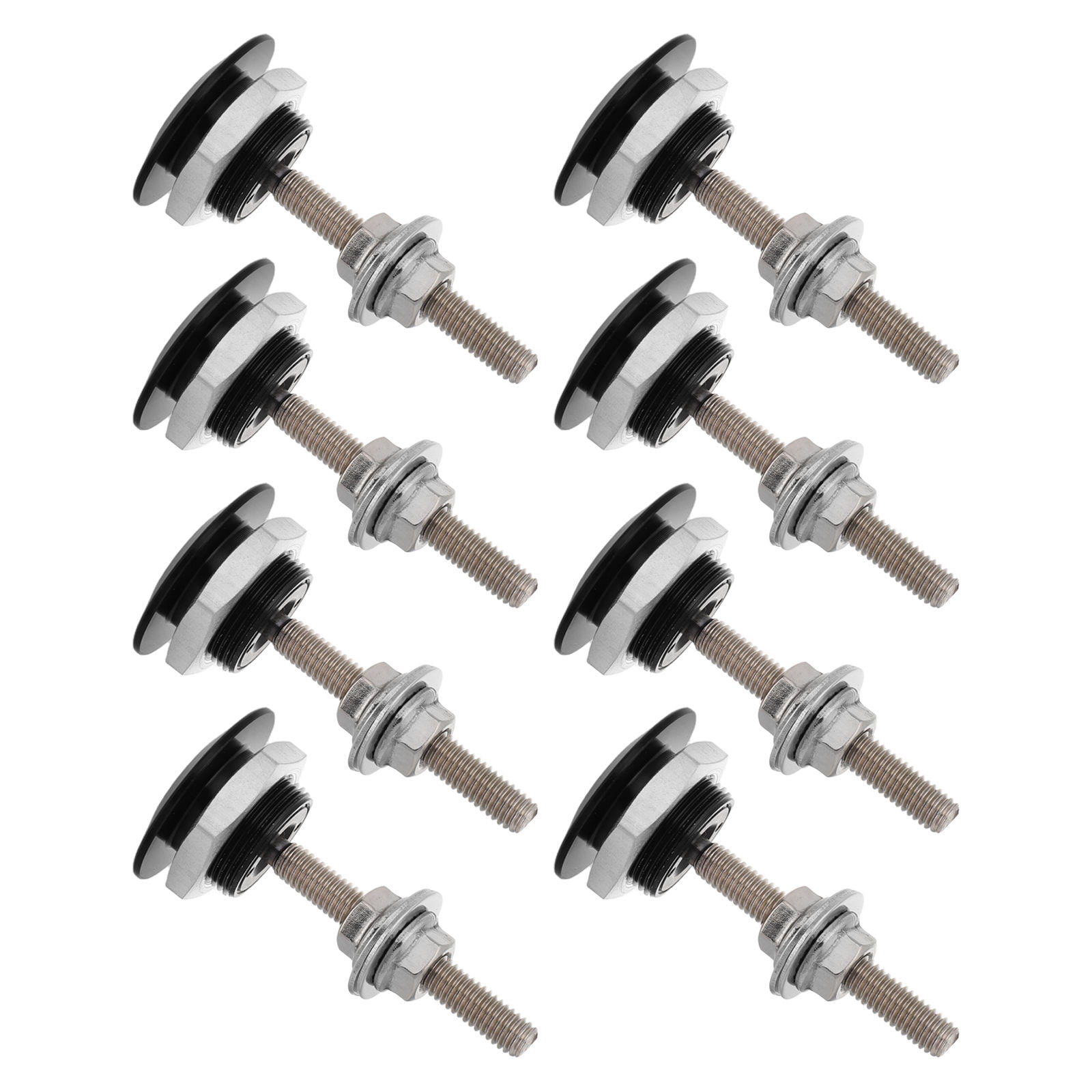 Raindrops 8PCS Engine Hood Bonnet Lock Latch Kit Car Hood Pins Car ...