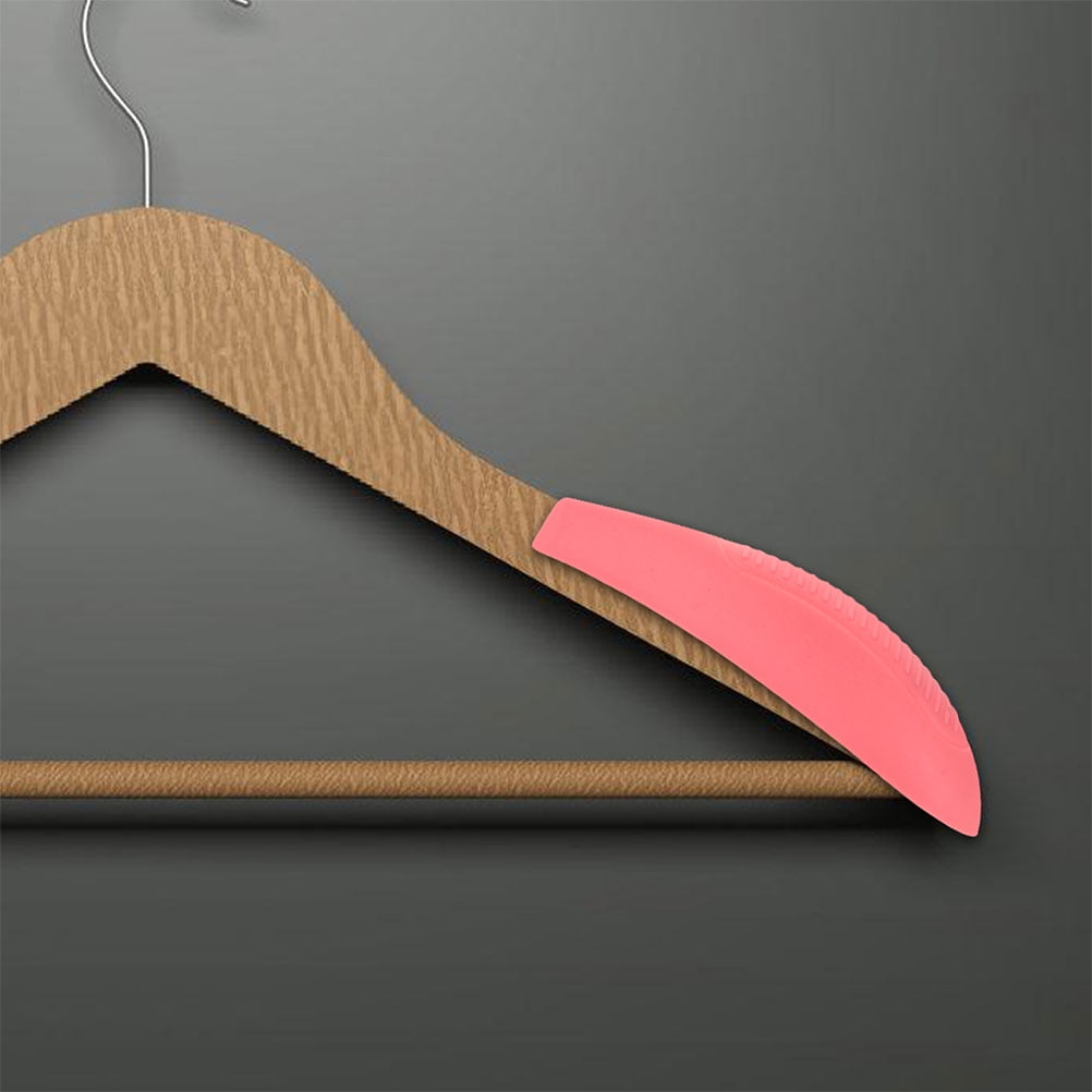 FOMIYES 8Pairs Pink Hanger Shoulder Supports Clothes Shoulder ...