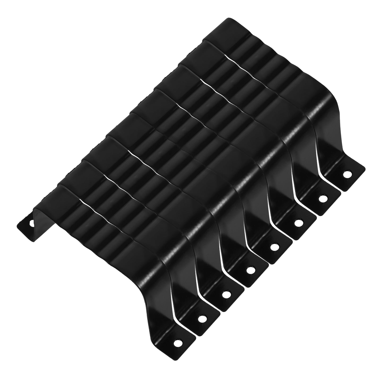 Raindrops 8Pcs Gutter Bracket Strap Gutter Drainage Connector Aluminum ...