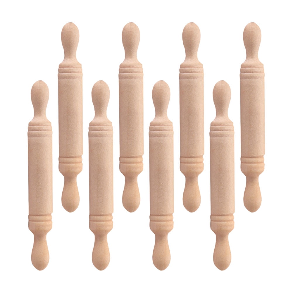 Raindrops Kids Play Kitchen Accessories Mini Wooden Rolling Sticks ...