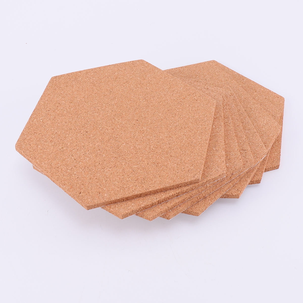 Raindrops 8Pcs Photo Wall Board with Corkboard and Wood Material for ...