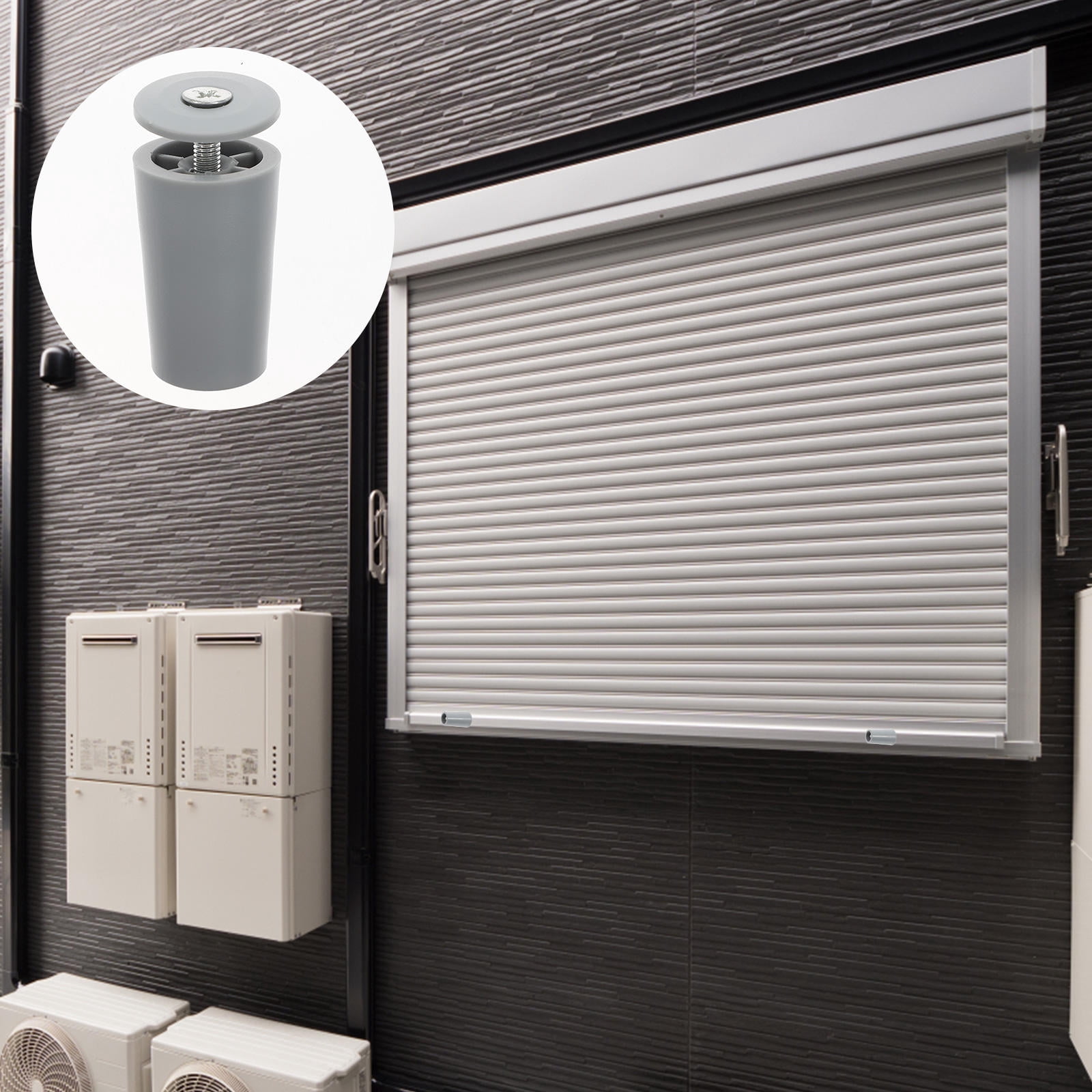 Raindrops 8Pcs Roller Shutters Stop Buffer with Buffer Function ...