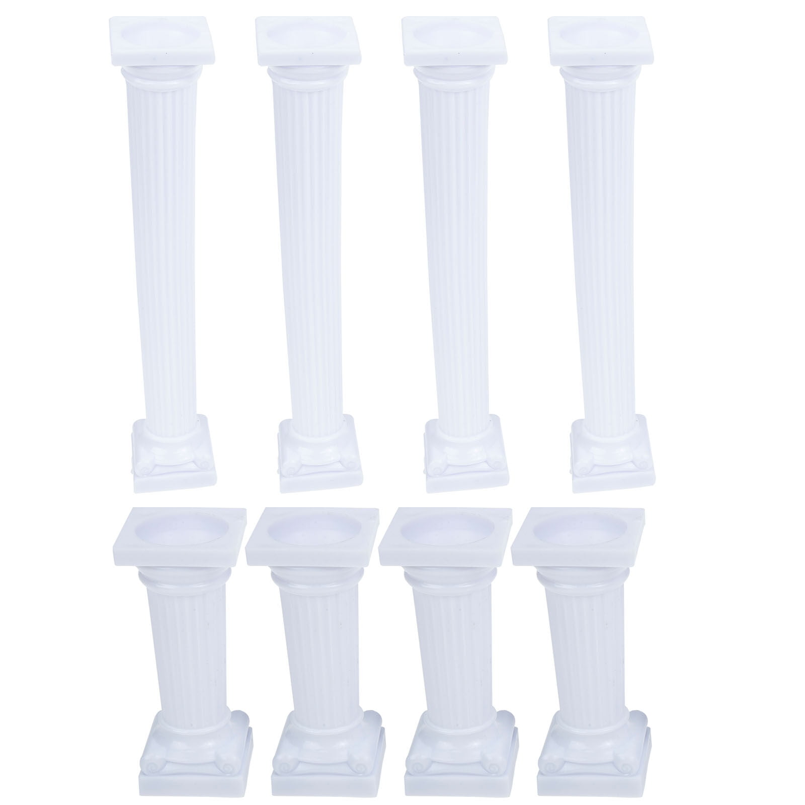 Raindrops 8Pcs Roman Column Cake Columns for Multi Layer Cakes and ...