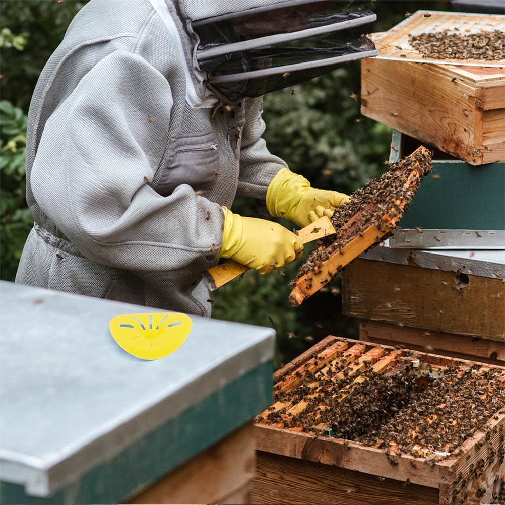 Raindrops 8pcs Beekeeping Hive Escape Tools Beehive Porter Style Valve Entrance Gate Cone Shape ...