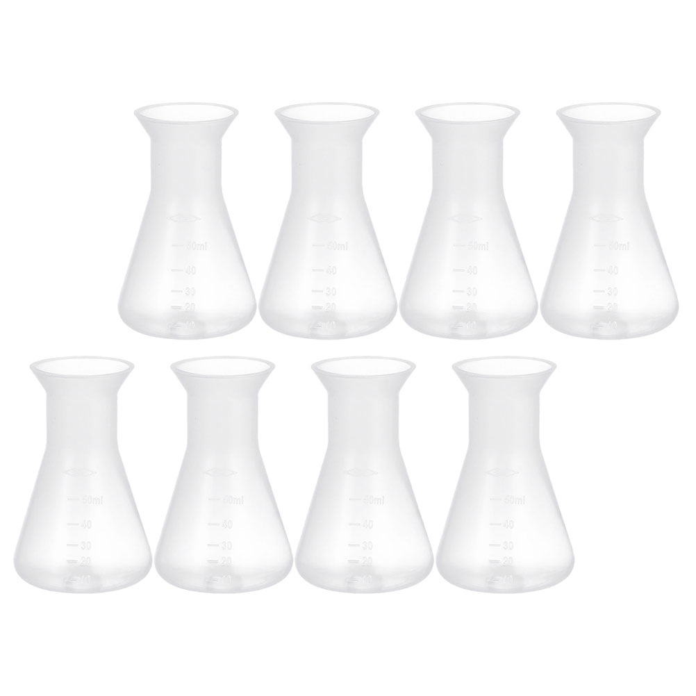 Raindrops 8pcs Erlenmeyer Flasks Conical Flasks Laboratory Flask ...