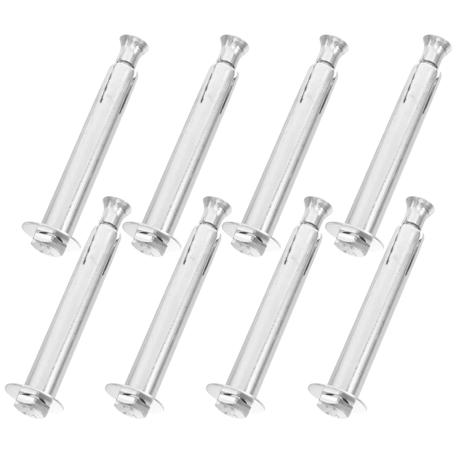 Raindrops 8pcs External Expansion Bolt Rubber Steel Speed Bumps for ...