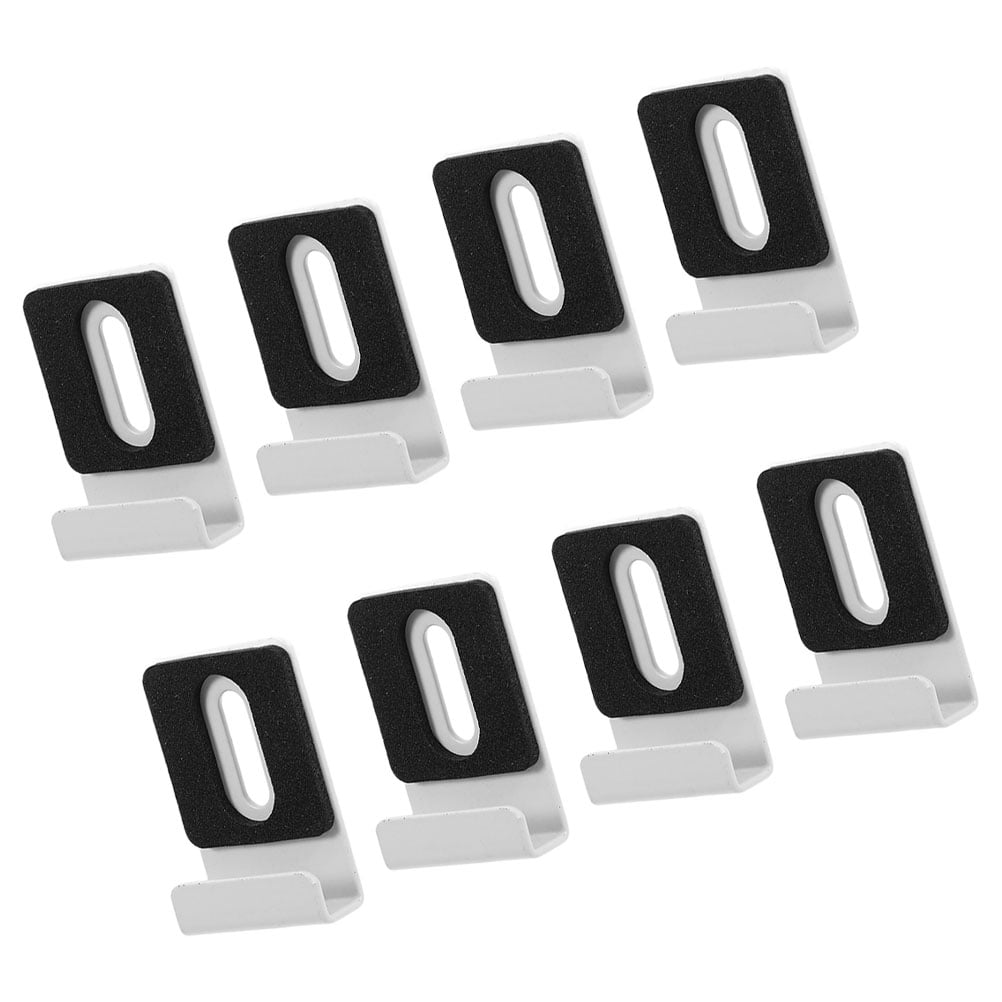 Raindrops 8pcs Metal Mirror Holder Clips with Screws Heavy Duty Mirror ...