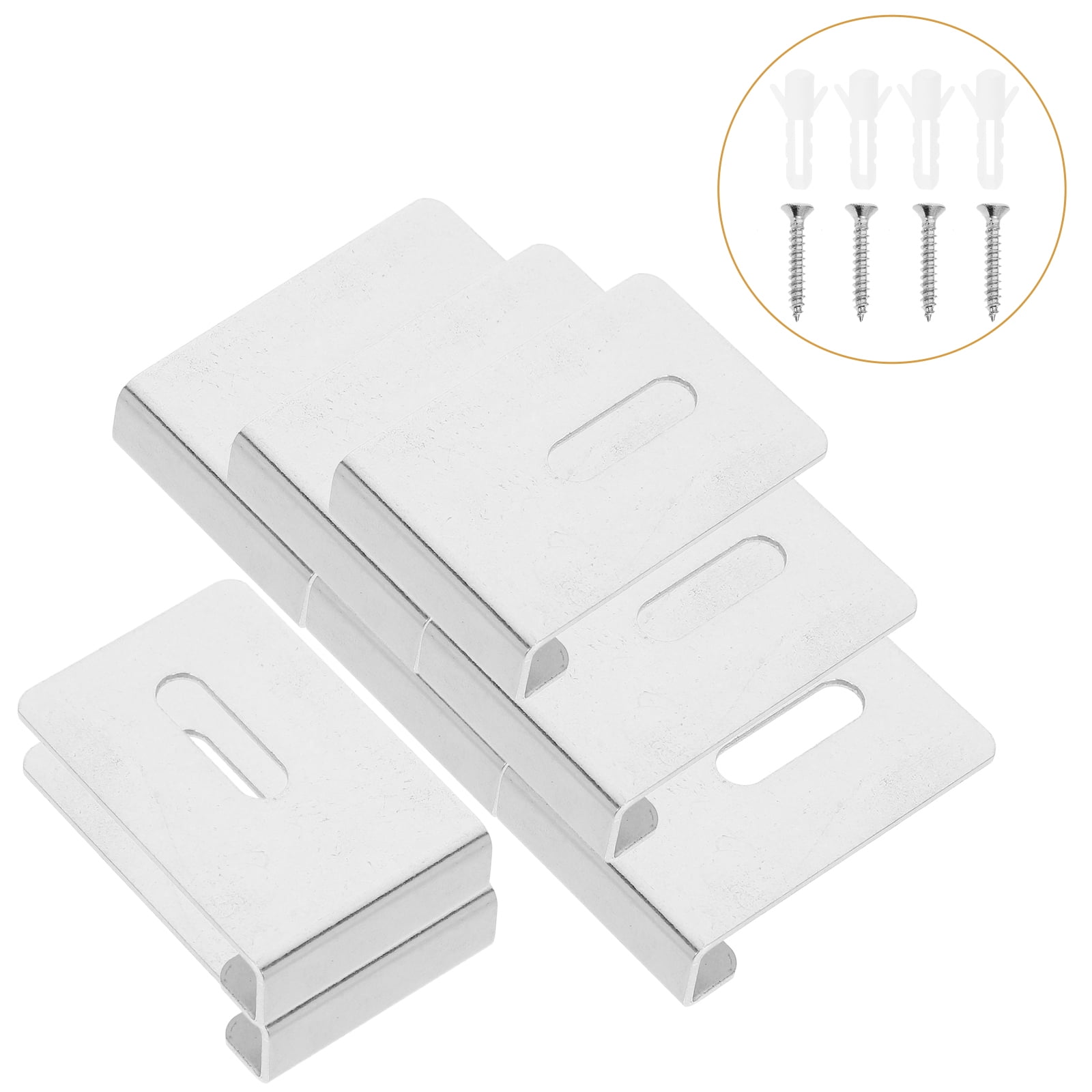 Raindrops 8pcs Mirror Clips for Wall Glass Clamp Glass Mirror Wall ...