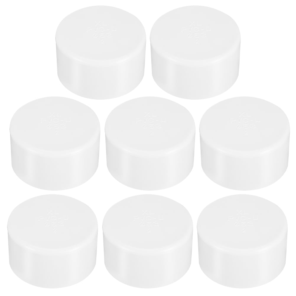 Raindrops 8pcs PVC End Pipe Plugs for Round Holes Socket Fittings ...