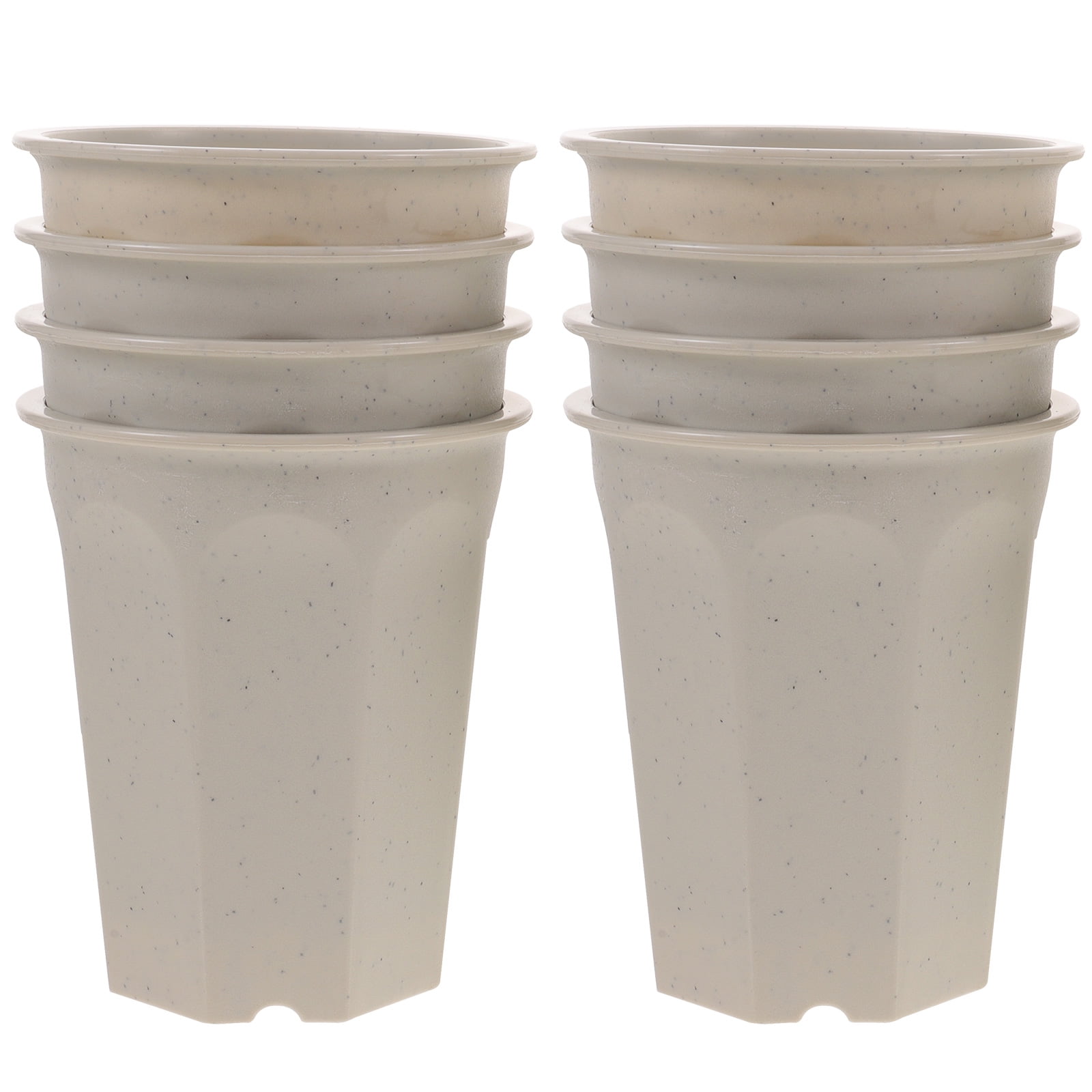 Raindrops 8pcs Plant Nursery Pots Deep Succulent Plant Planting Pot ...