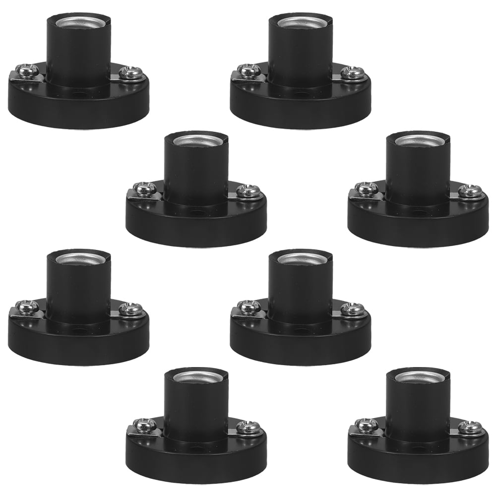 Raindrops Mini Light Bulb Socket Plastic 8Pcs 1.2x1.2x0.8in - Walmart.com