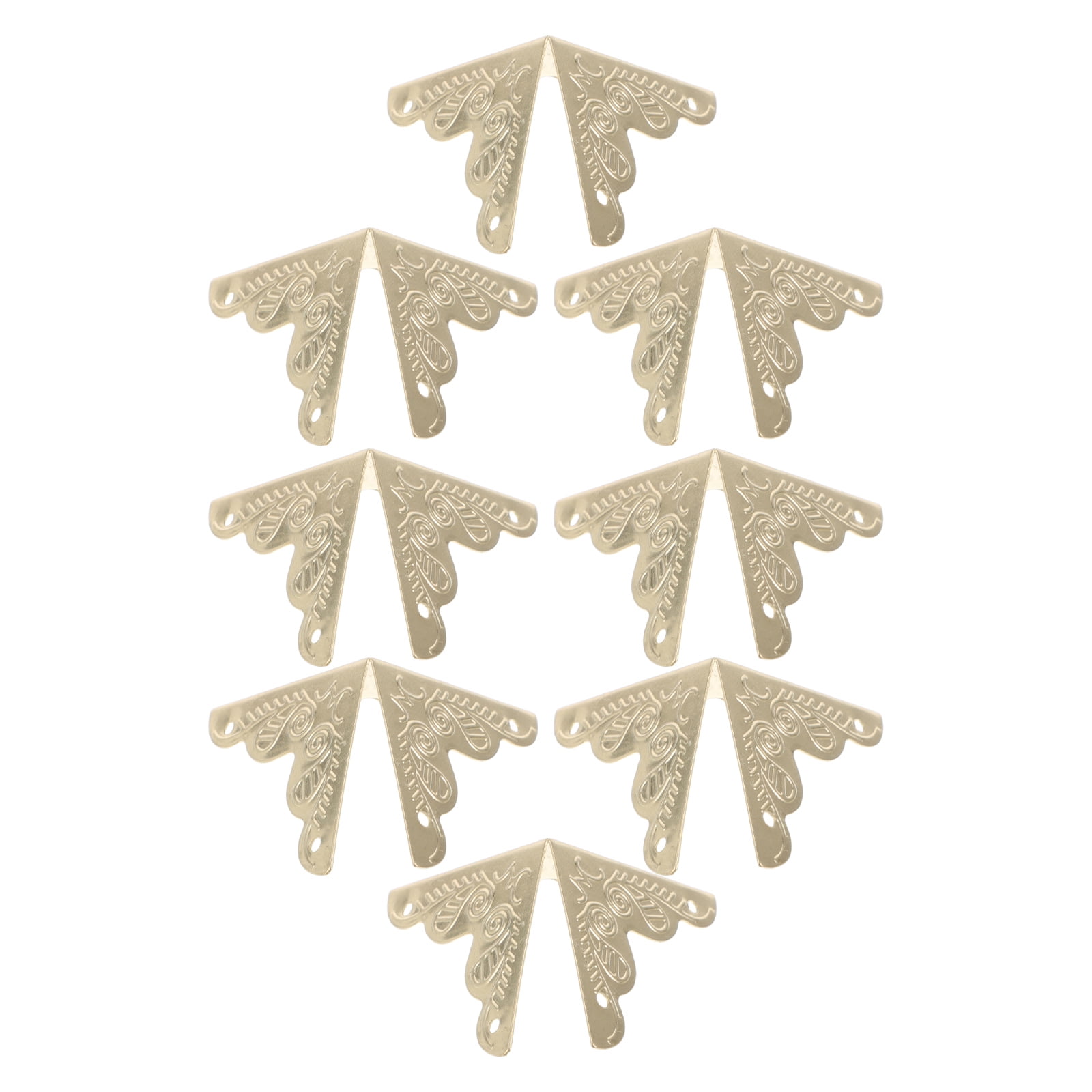 Raindrops 8pcs Vintage Metal Corner Protectors For Boxes Metal Vintage ...