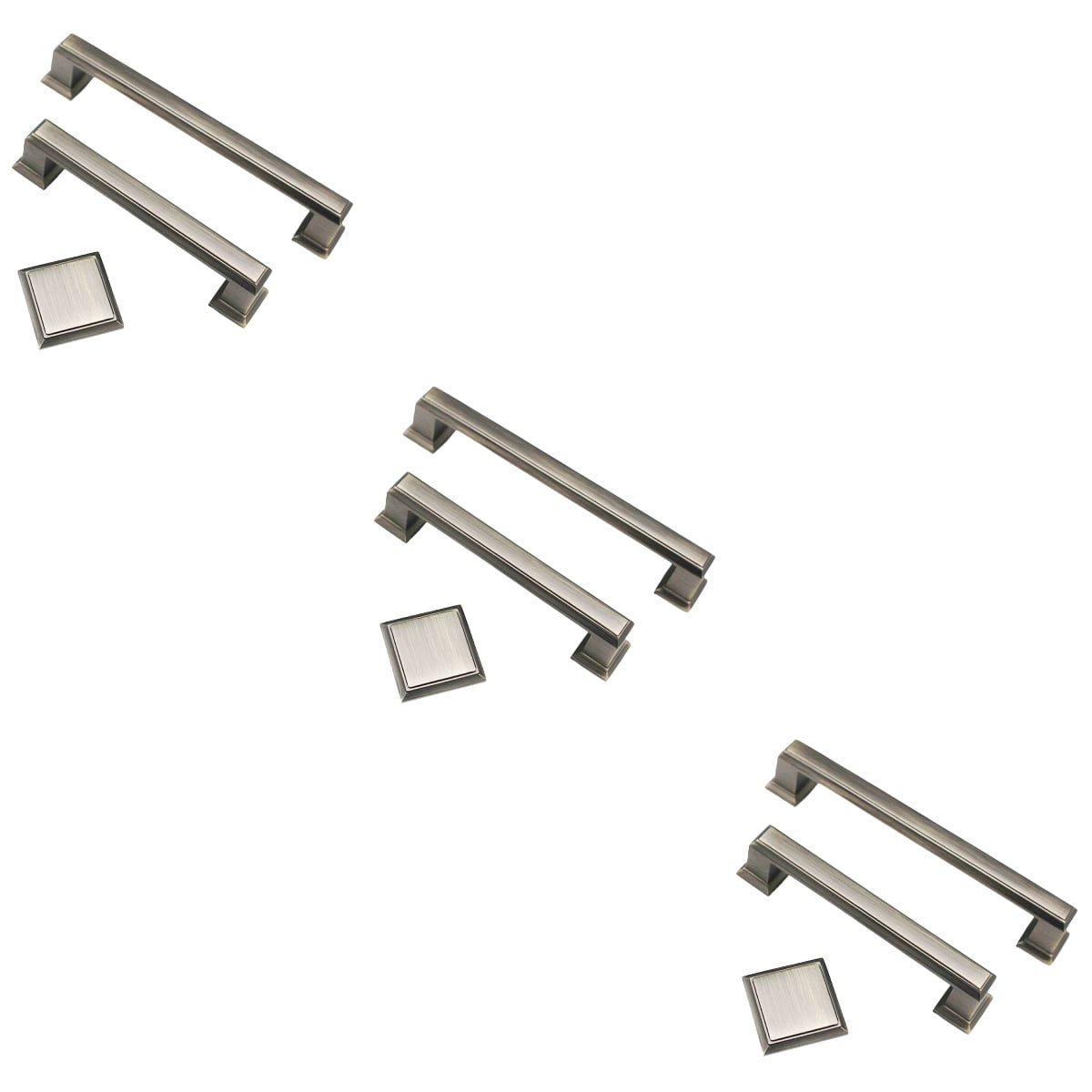 Raindrops 9 pcs Drawer Handle Handle Wardrobe Cupboards Closet Handle ...