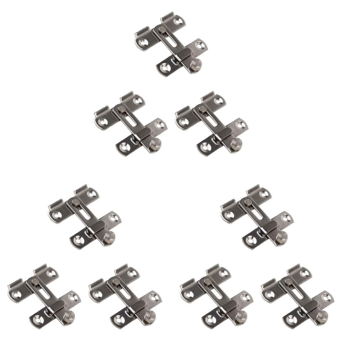 Raindrops 9 pcs Stainless Steel Door Latch Small Size Durable Simple ...