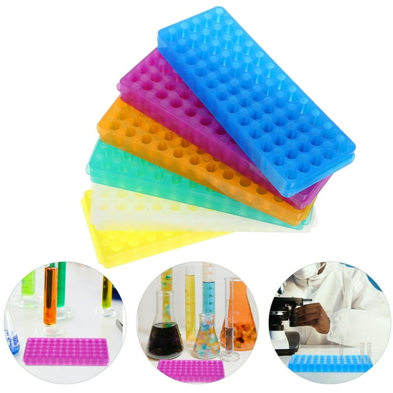 Raindrops ABS Test Tube Holder for Laboratory Use with ColorCoded Holes ...