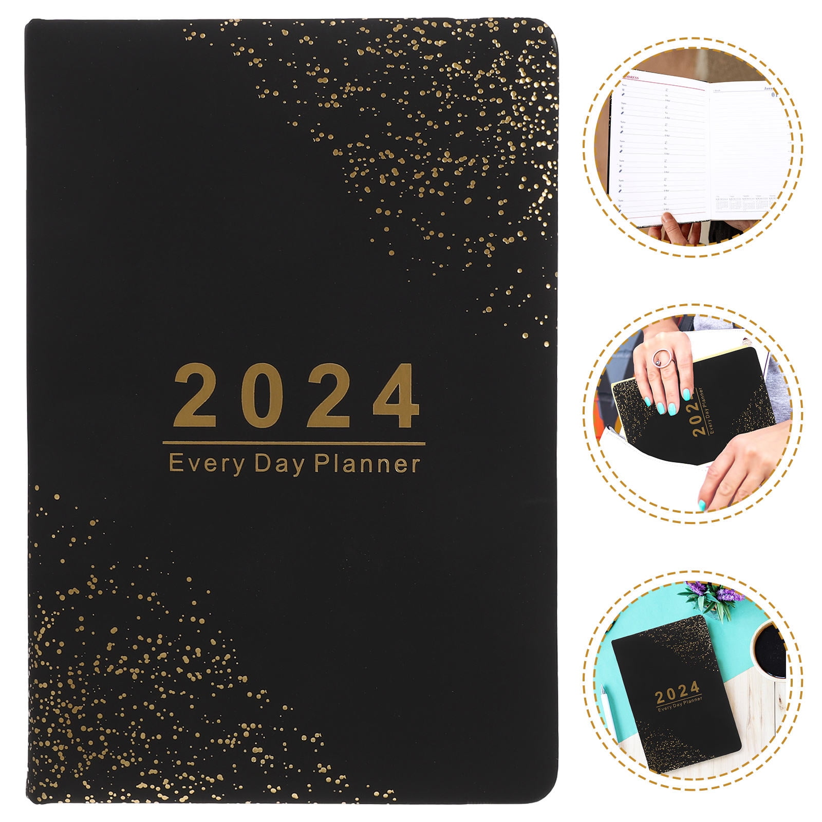 Raindrops Academic Planner 2024 School Planner 2024 English Calendar ...