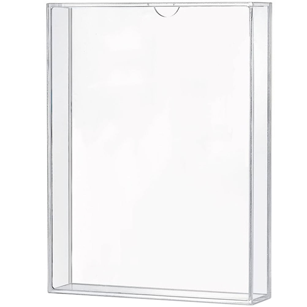 Raindrops Acrylic Display Box Photo Picture Frame Case Sleek - Walmart.com